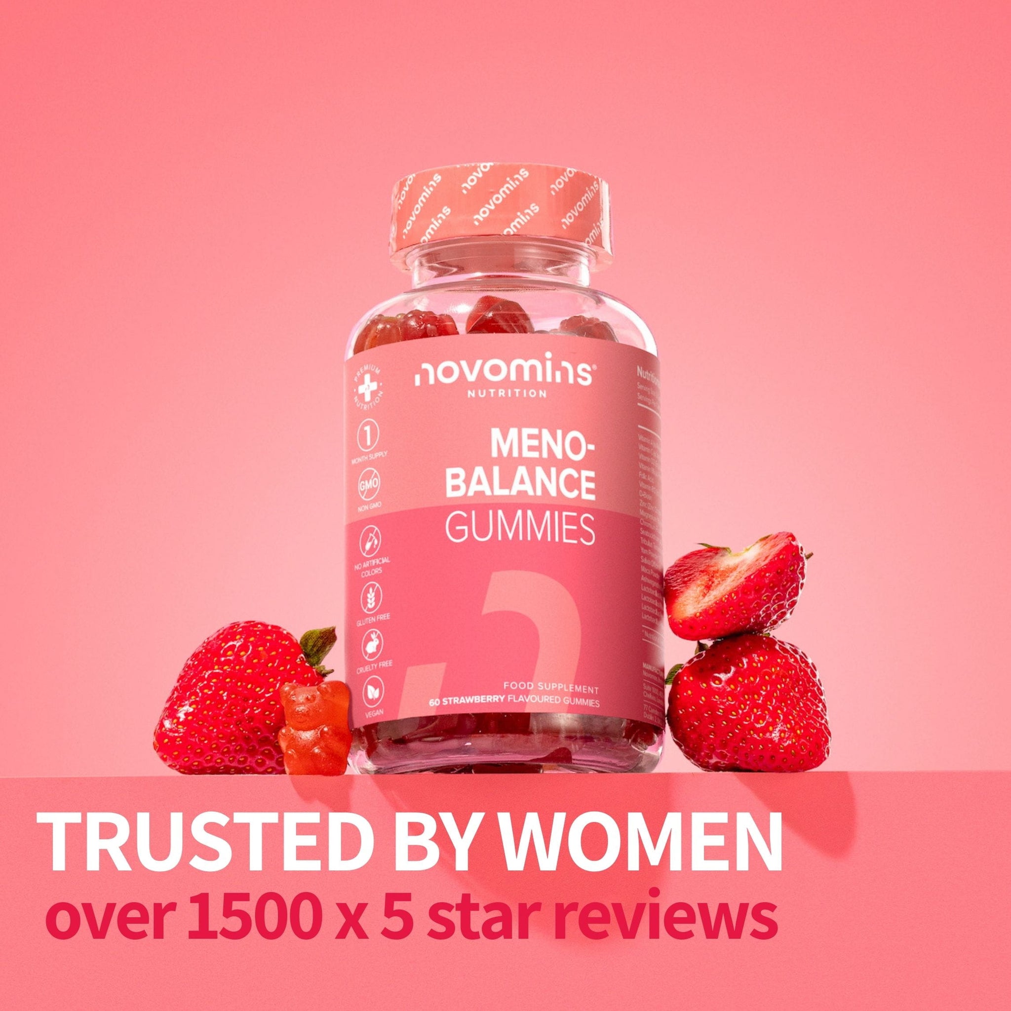 Buy Novomins Meno-Balance Gummies Online | Novomins Nutrition