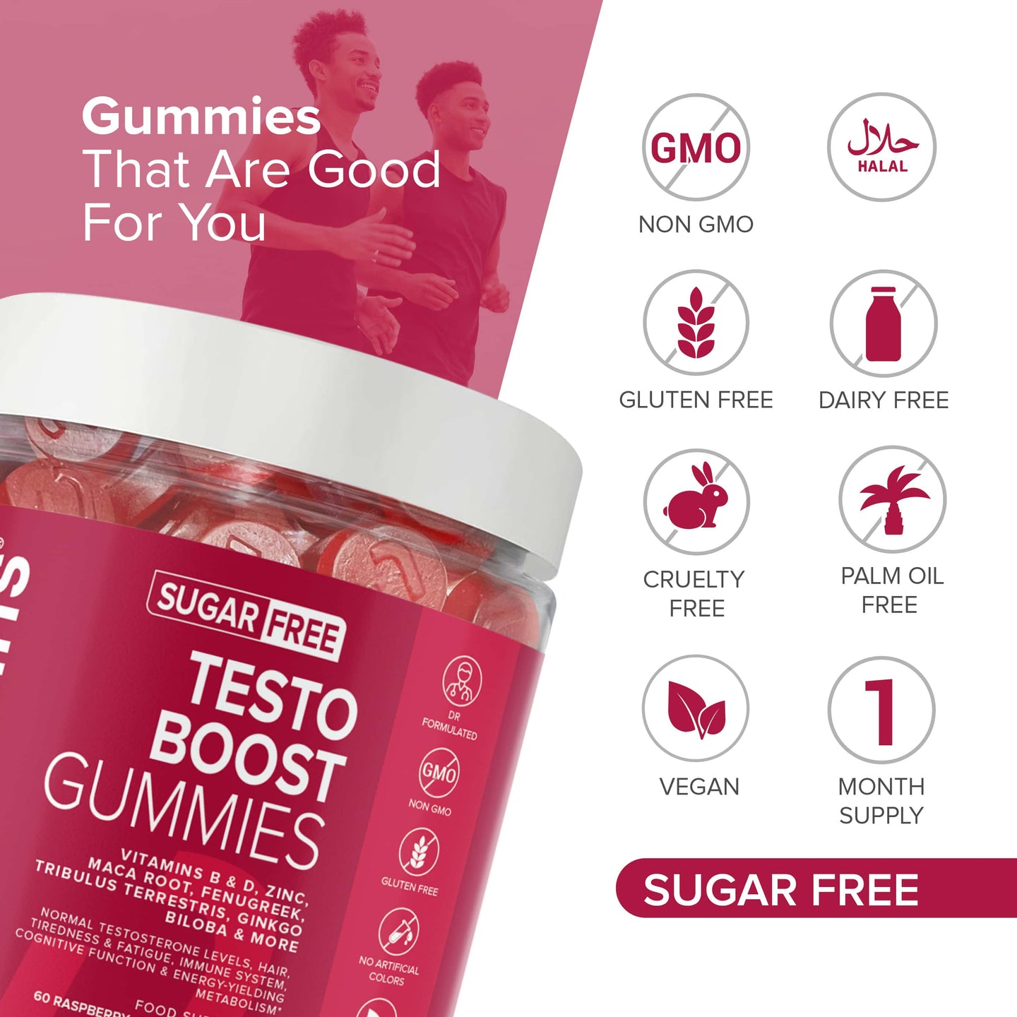 Testo-Boost Gummies – Novomins Nutrition