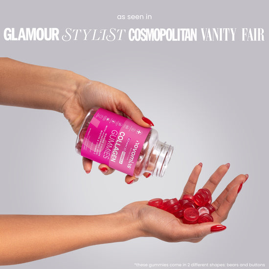 Collagen Gummies | Collagen Skin Supplement | 60 Gummies – Novomins ...