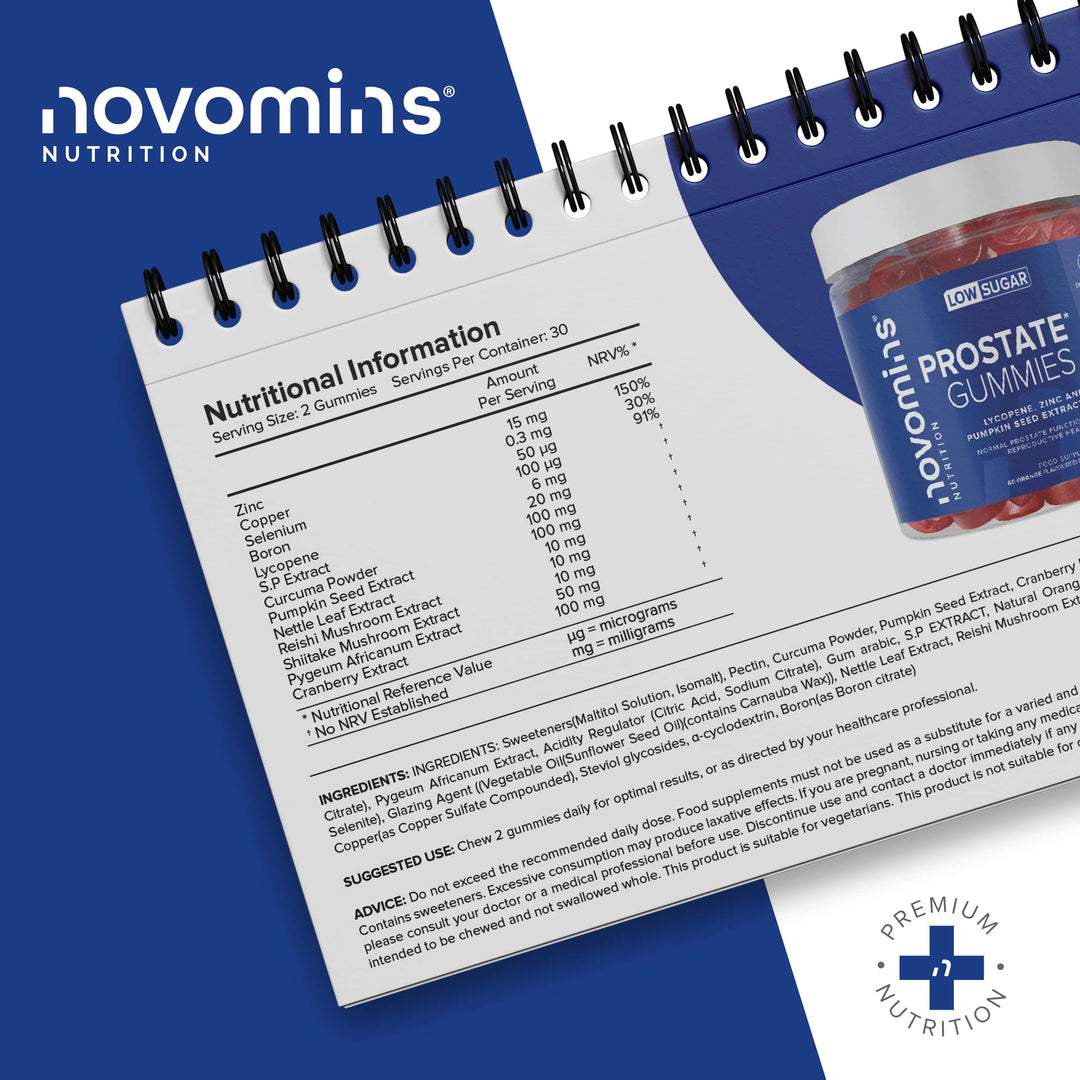 Prostate Gummies Novomins Nutrition