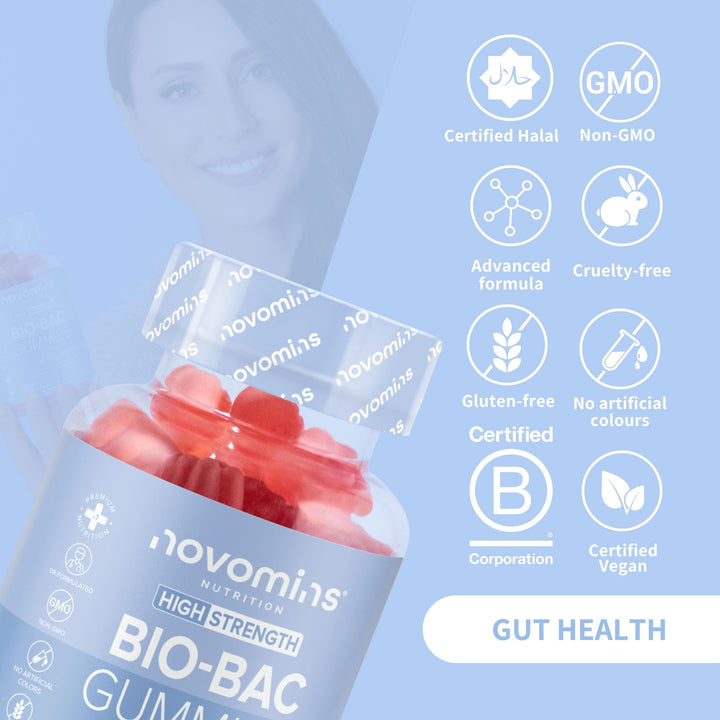 Buy Novomins Bio-Bac Gummies Online | Novomins Nutrition