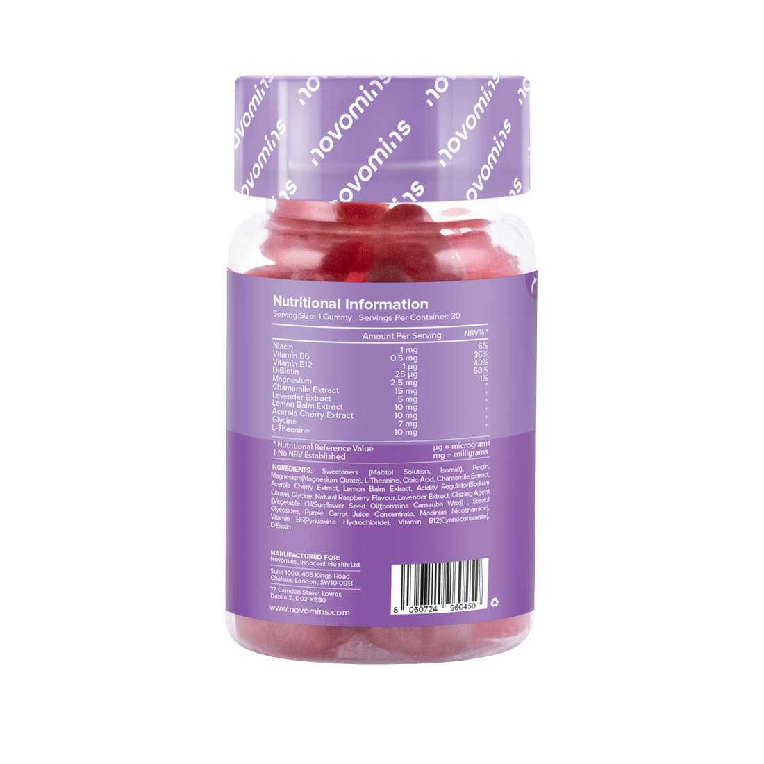 Shop Kids Sleep Gummies Online | Vegan-Certified – Novomins Nutrition