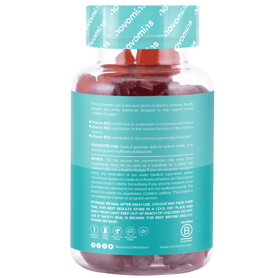 Buy Novomins Focus Gummies Online | Novomins Nutrition
