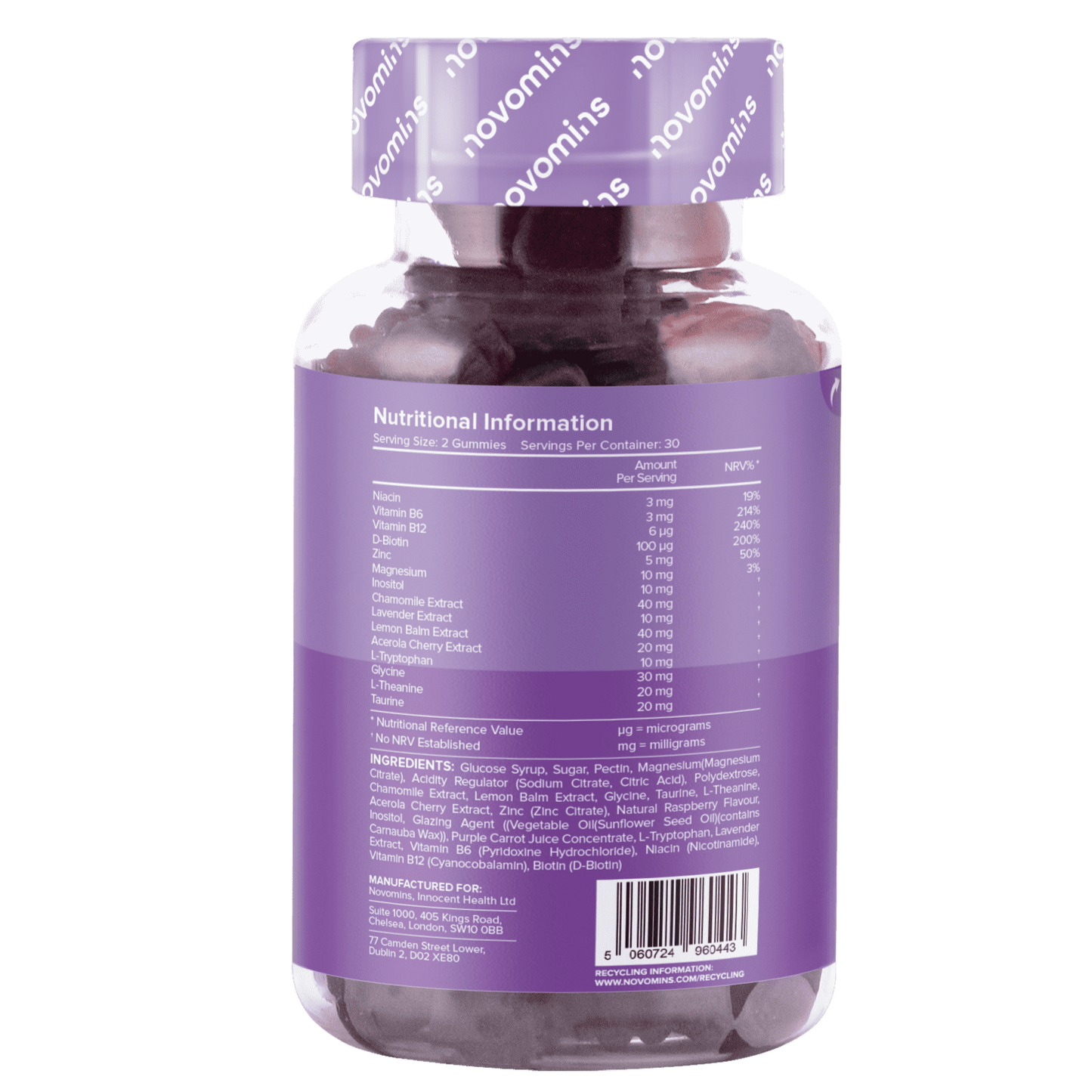 Buy Novomins Night Time Sleep Gummies Online | Free-Delivery – Novomins ...