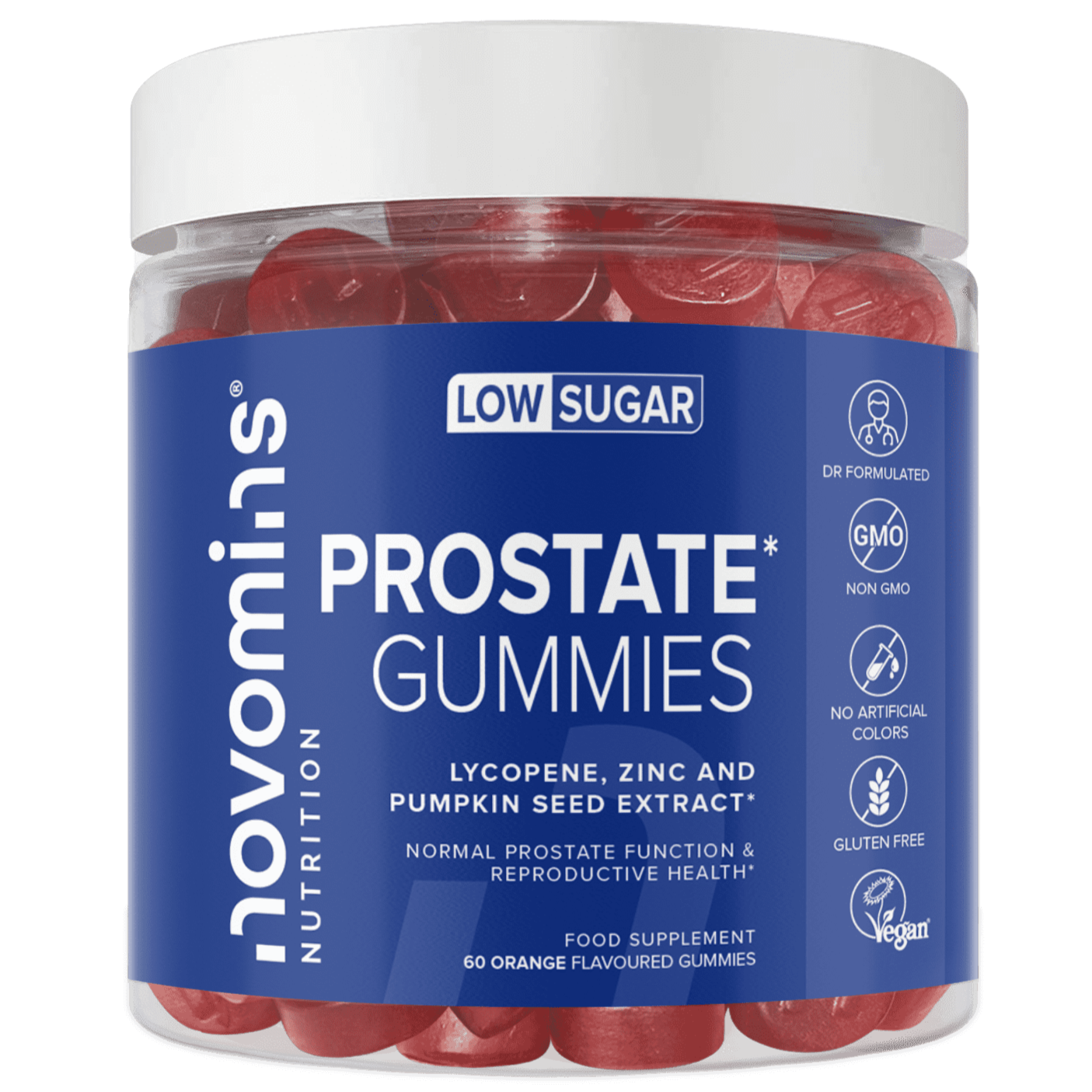 Prostate Gummies | Saw Palmetto | Prostate Health | Vegan | Sugar-Free ...