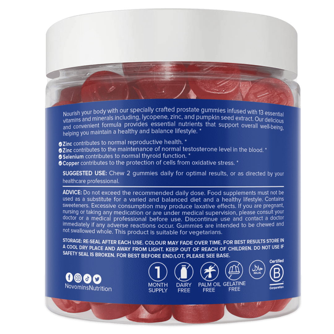 Prostate Gummies – Novomins Nutrition