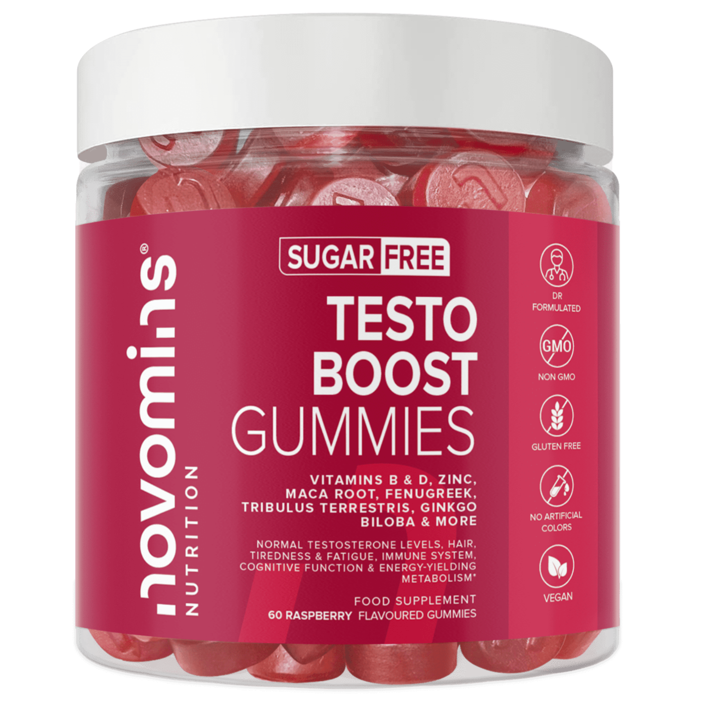 Testo-Boost Gummies – Novomins Nutrition