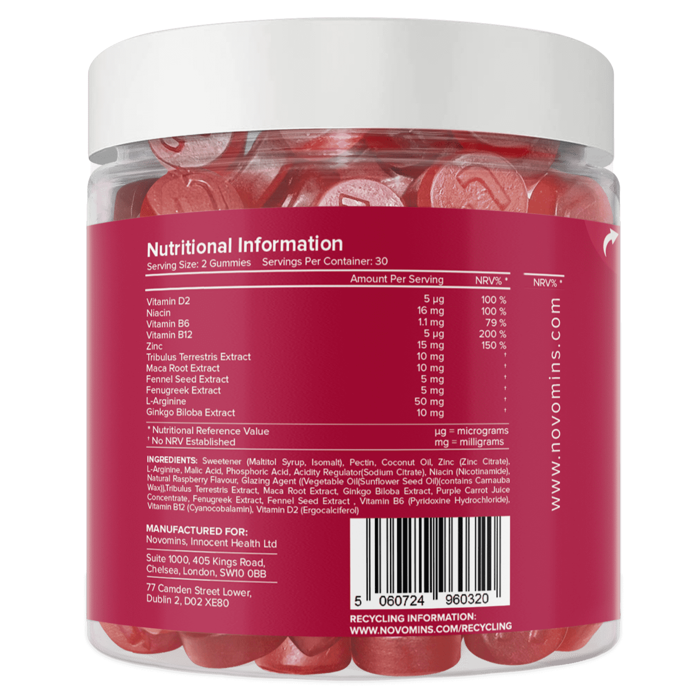 Testo-Boost Gummies – Novomins Nutrition