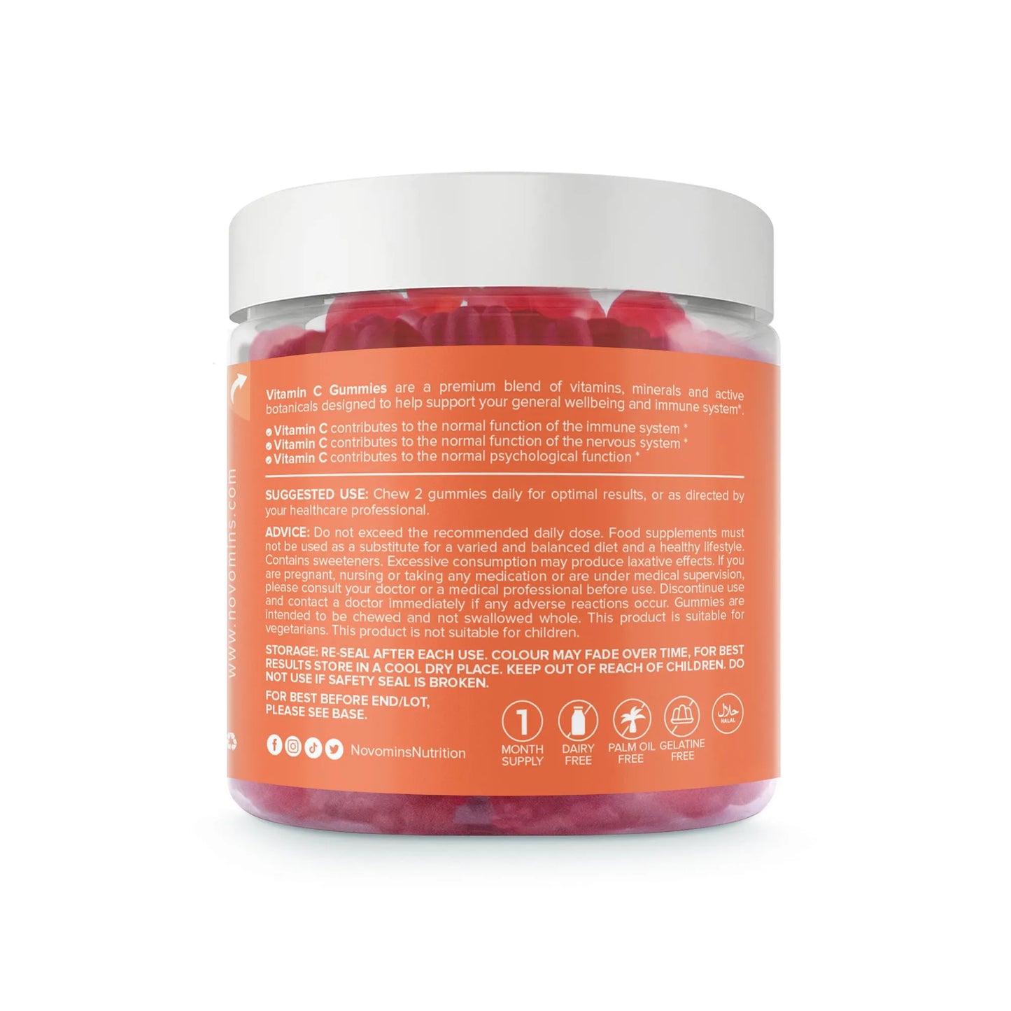 Vitamin C Gummies | Immune Protection | Sugar Free | Doctor Formulated ...